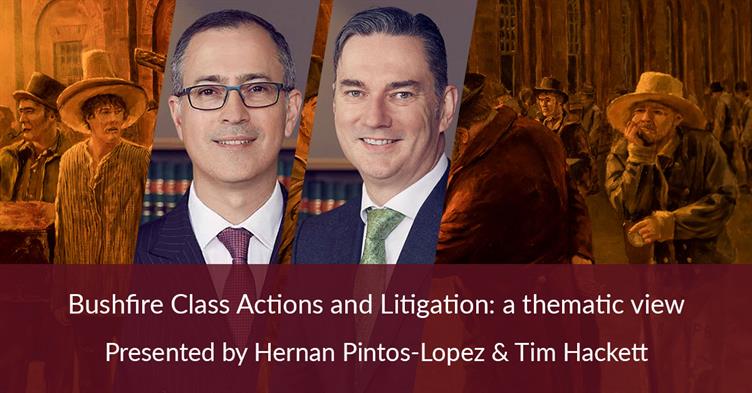Bushfire Class Actions and Litigation: A Thematic View [2020 ...