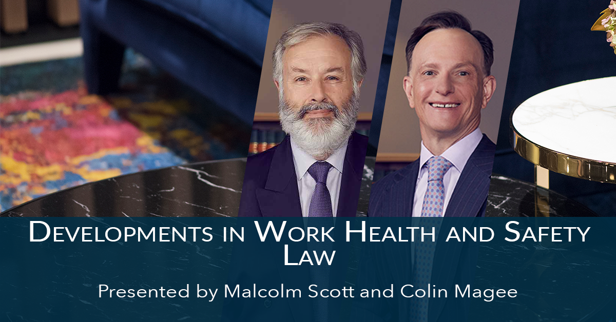 Developments in Work Health and Safety Law [2025] | Greenway Chambers